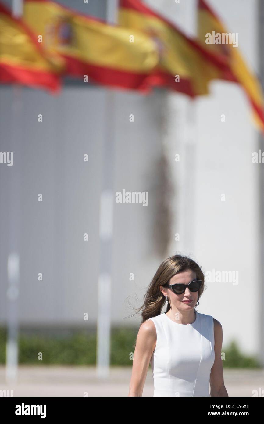 Madrid, 07/11/2017. State Pavilion of T4 at the Alfo Suarez Madrid ...