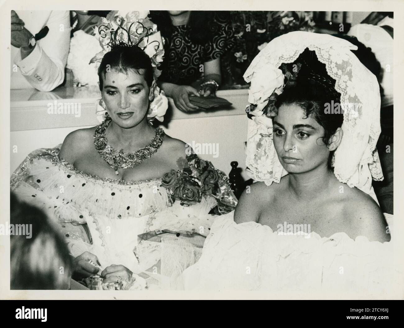 Marbella, July 1987. Jaime de Mora party in Marbella. In the image ...