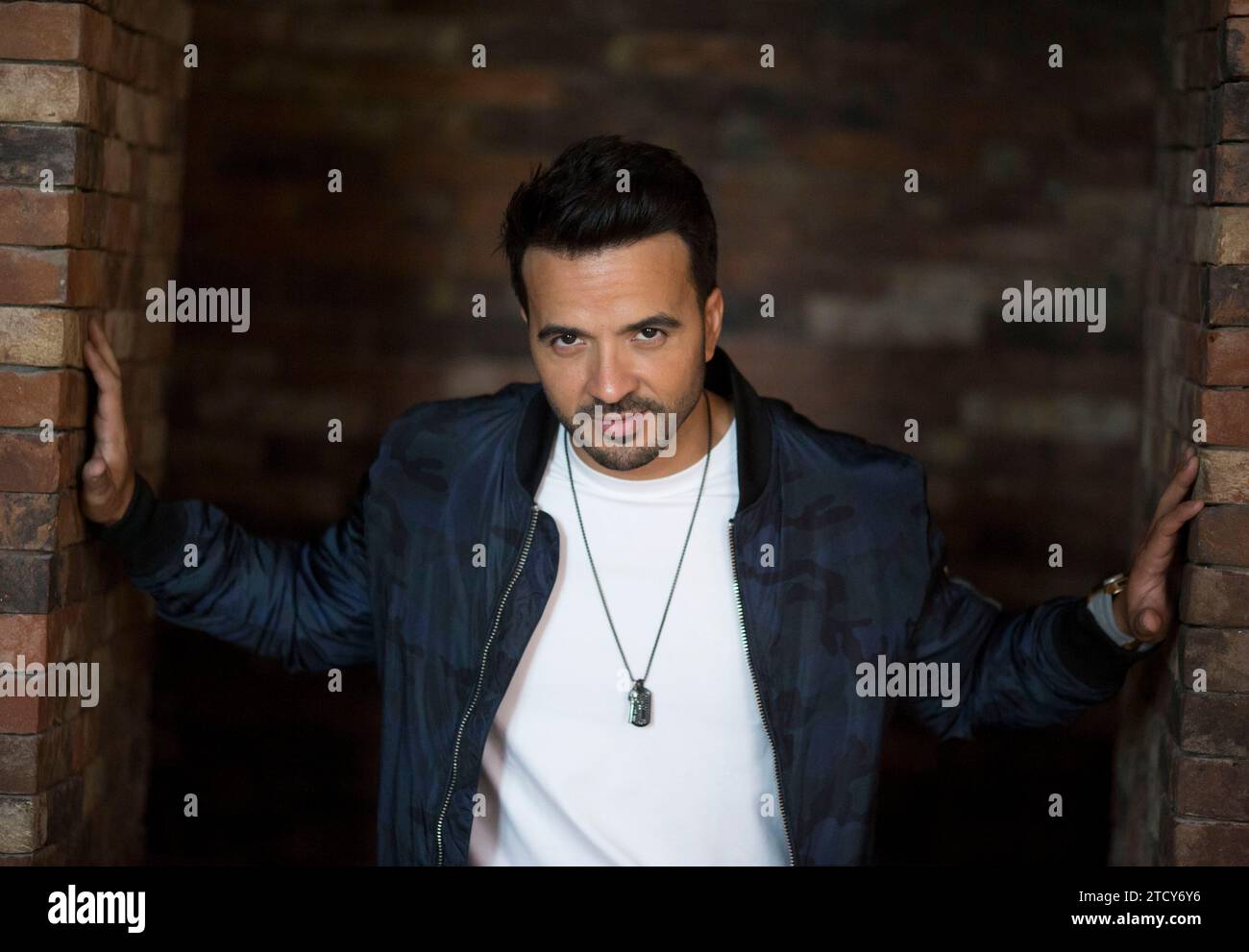 Madrid, 03/13/2017. Interview with singer Luis Fonsi. Photo: Ignacio ...
