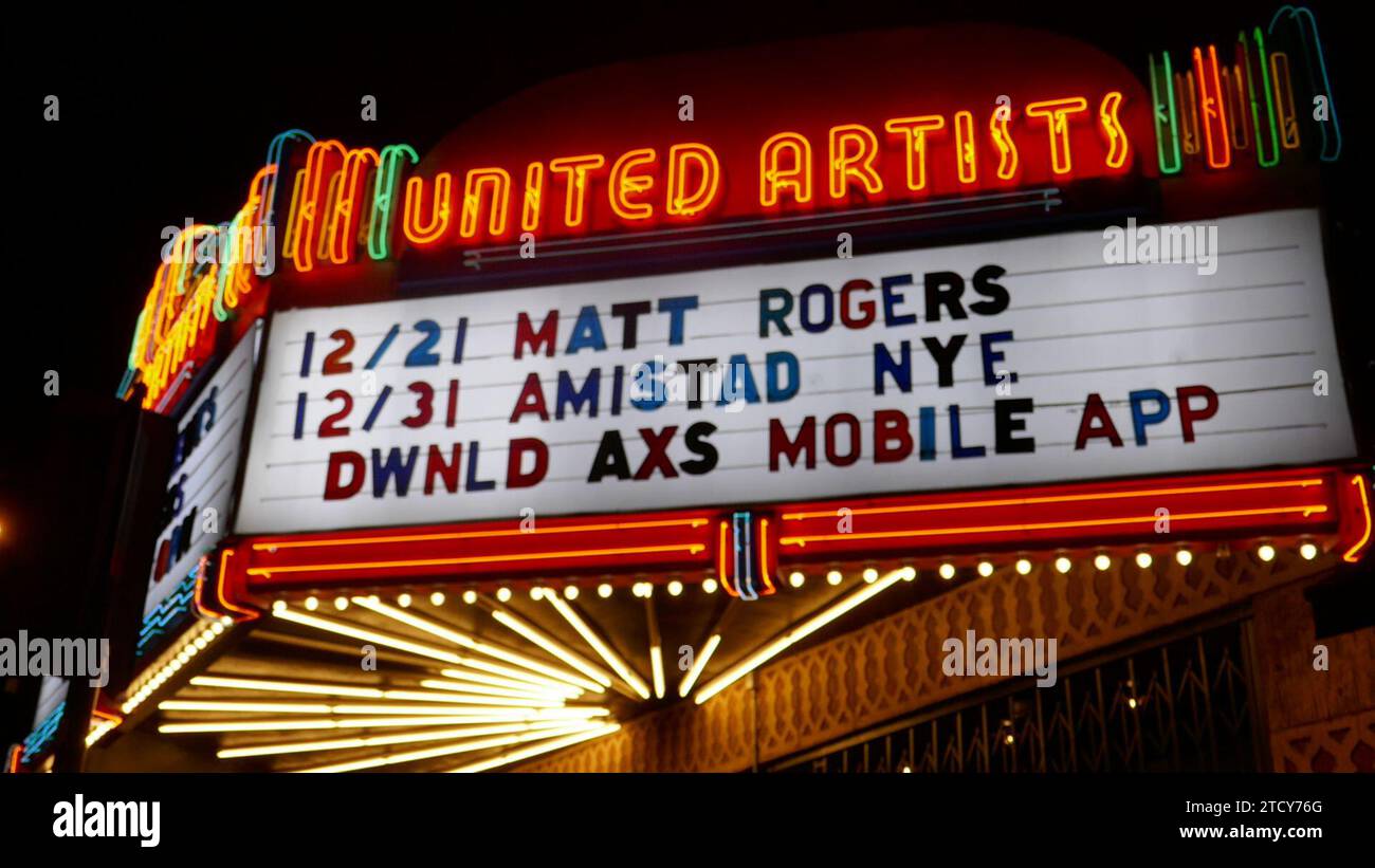 Los Angeles, California, USA 12th December 2023 Comedian Matt Rogers ...