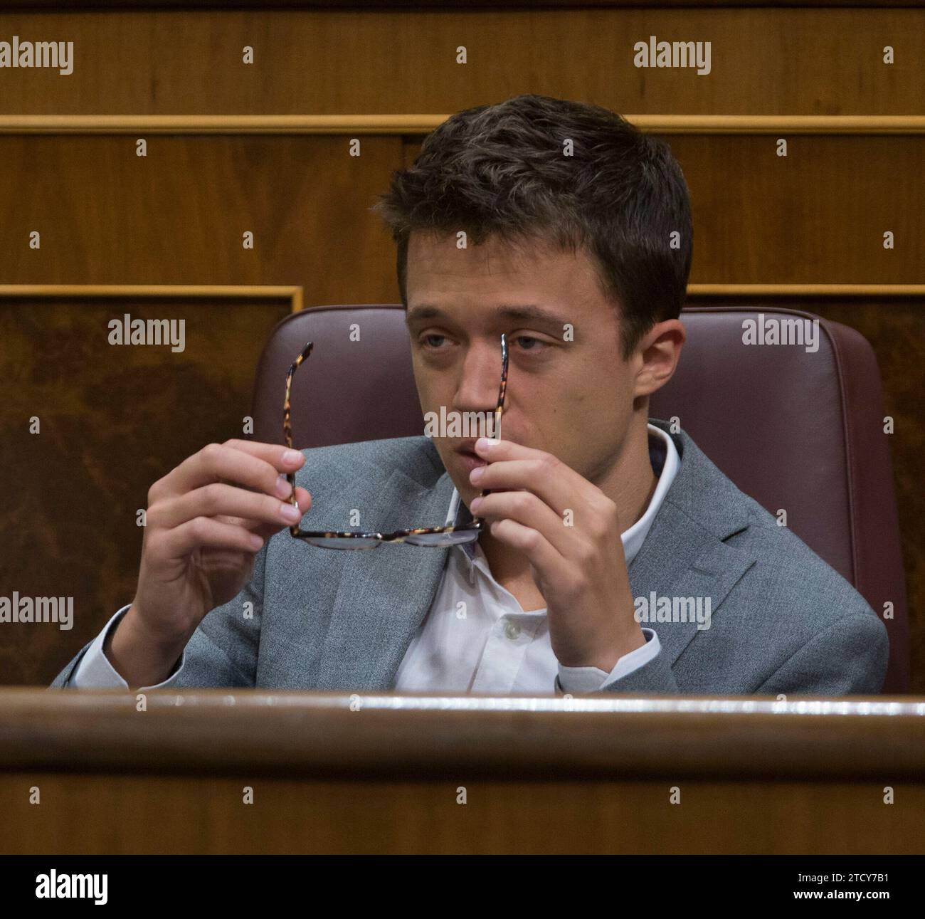 Madrid, 06/13/2017. Motion of censure in the Congress of Deputies to ...
