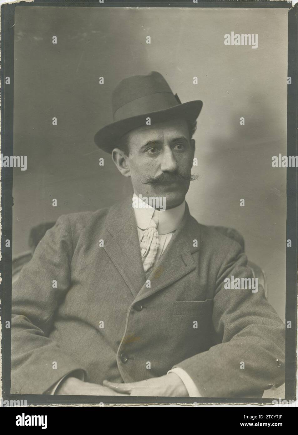 Portrait of ABC photographer Ramón Alba, who died in 1919. Credit ...