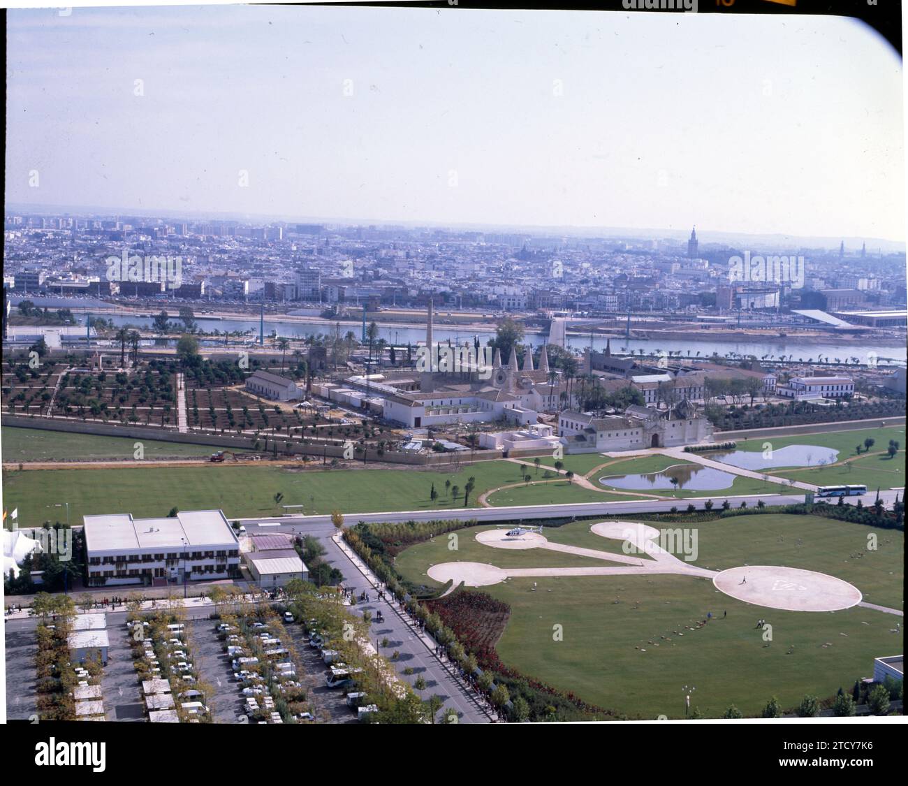 Seville, April 1992. Universal Exhibition of Seville 1992. In the image ...