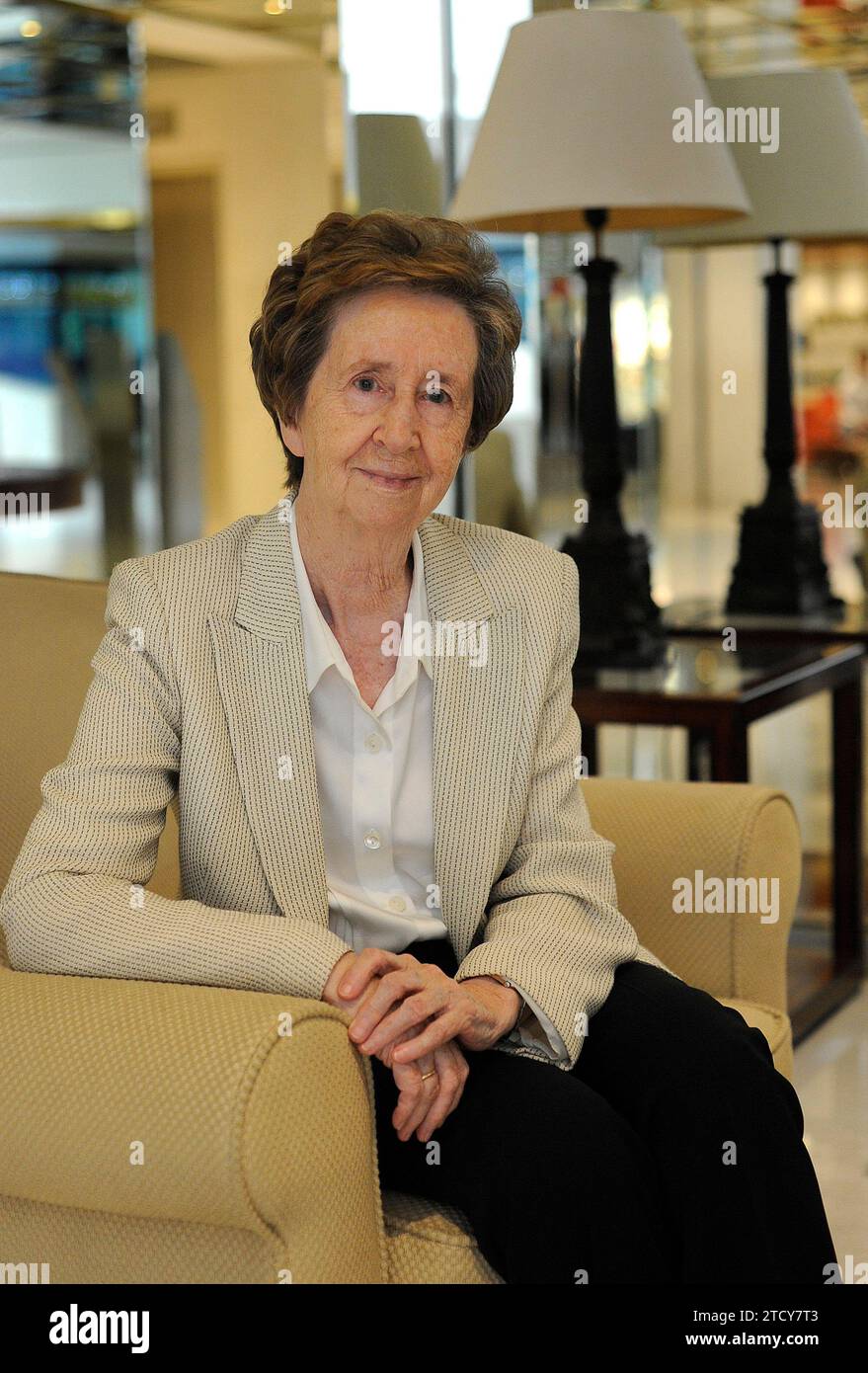 Seville, 09/06/2012. Interview with Margarita Salas. Photo: Jesús ...