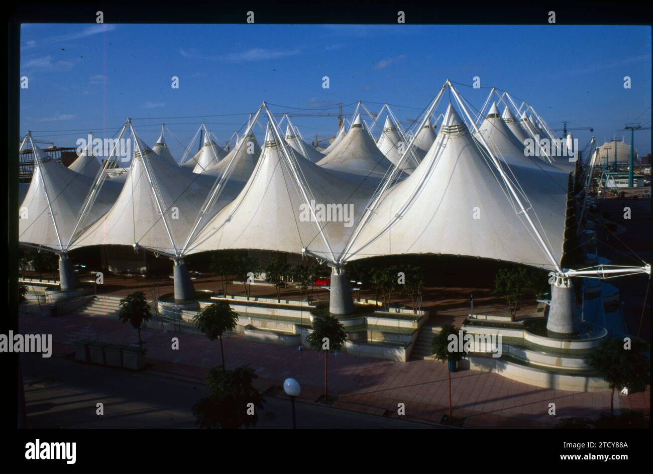 Seville, April 1992. Universal Exhibition of Seville 1992. In the image ...