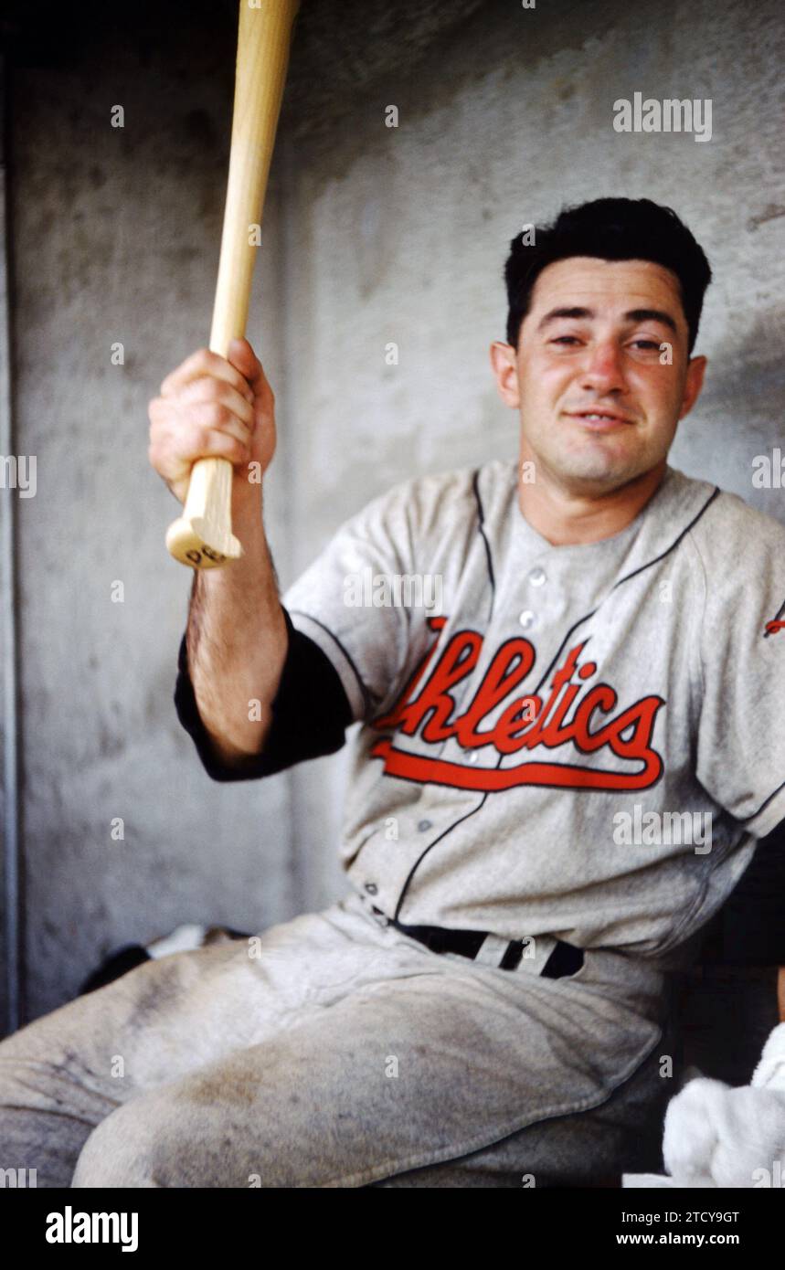 FL - MARCH, 1957: Lou Skizas #35 of the Kansas City Athletics poses for ...