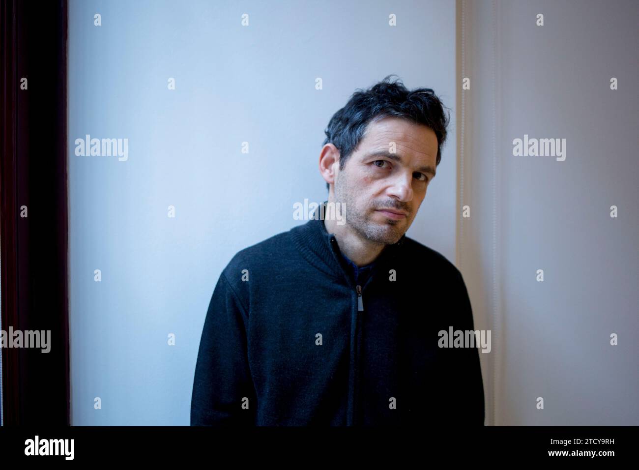 Madrid, 01/14/2016. Interview with the actor of Saul's son, Geza Rohrig ...