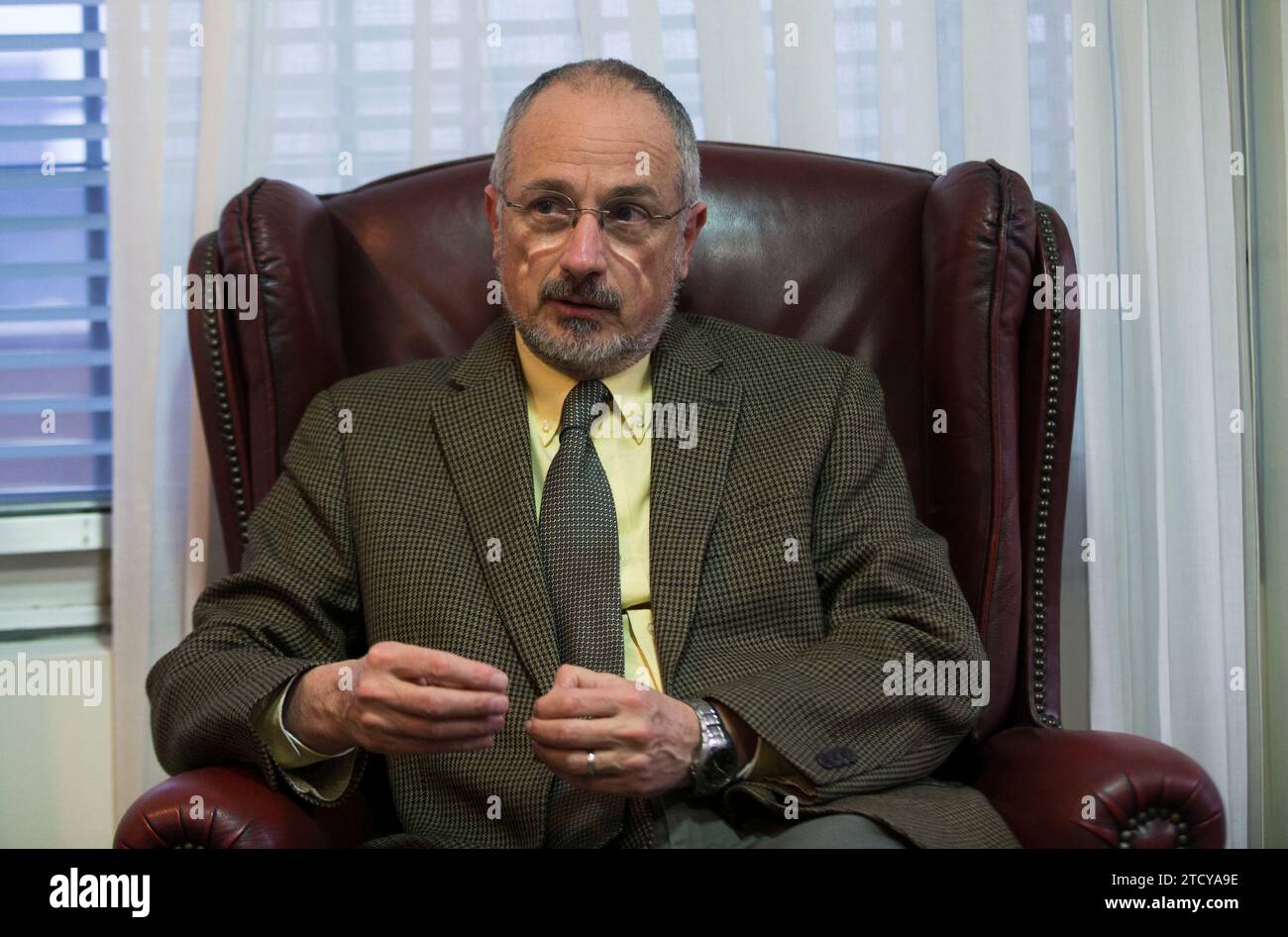 Madrid, 01/14/2016. Interview with Daniel Kutner, new ambassador of ...