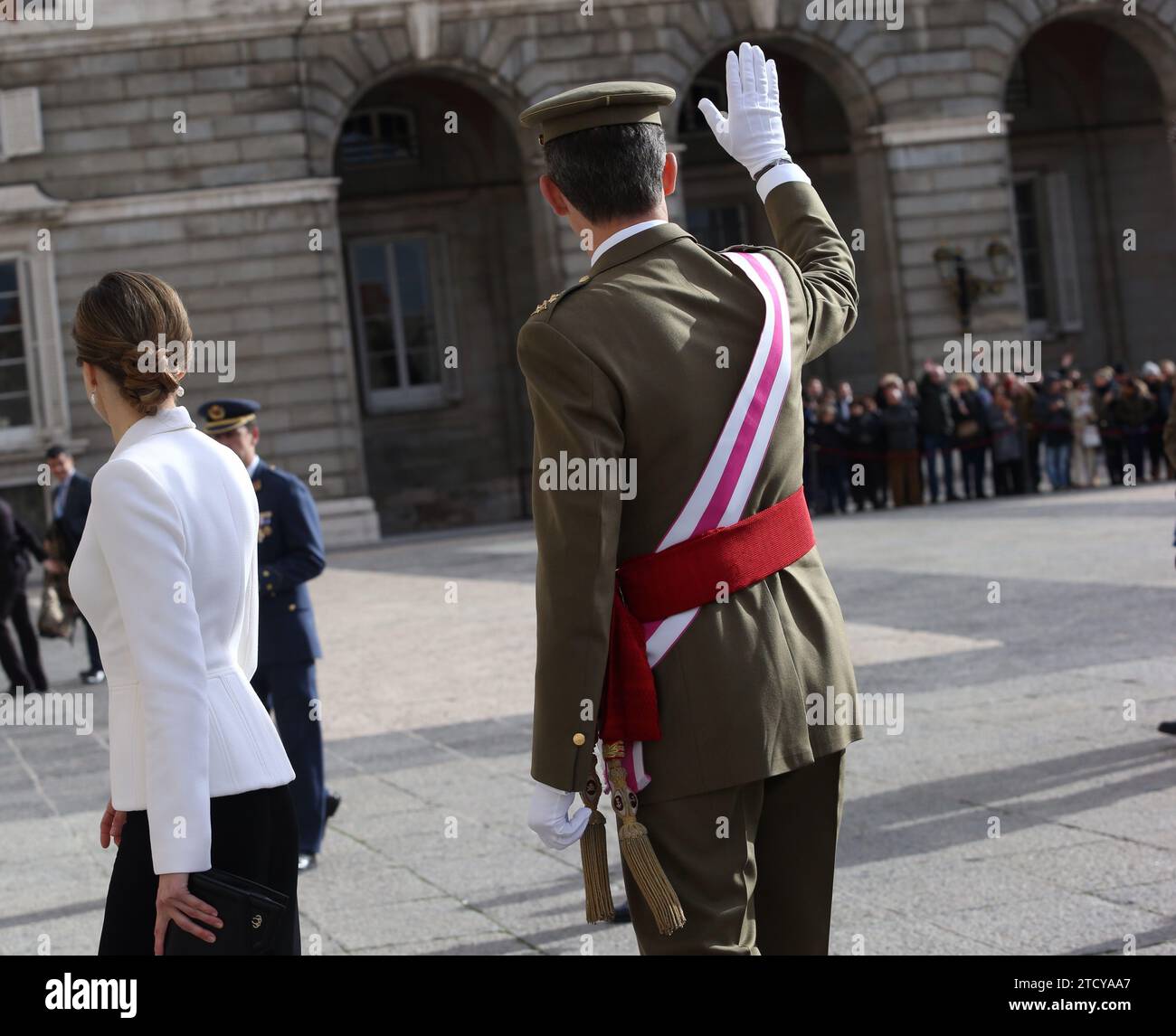 Madrid, 01/06/2016. Military Easter celebration presided over by His ...
