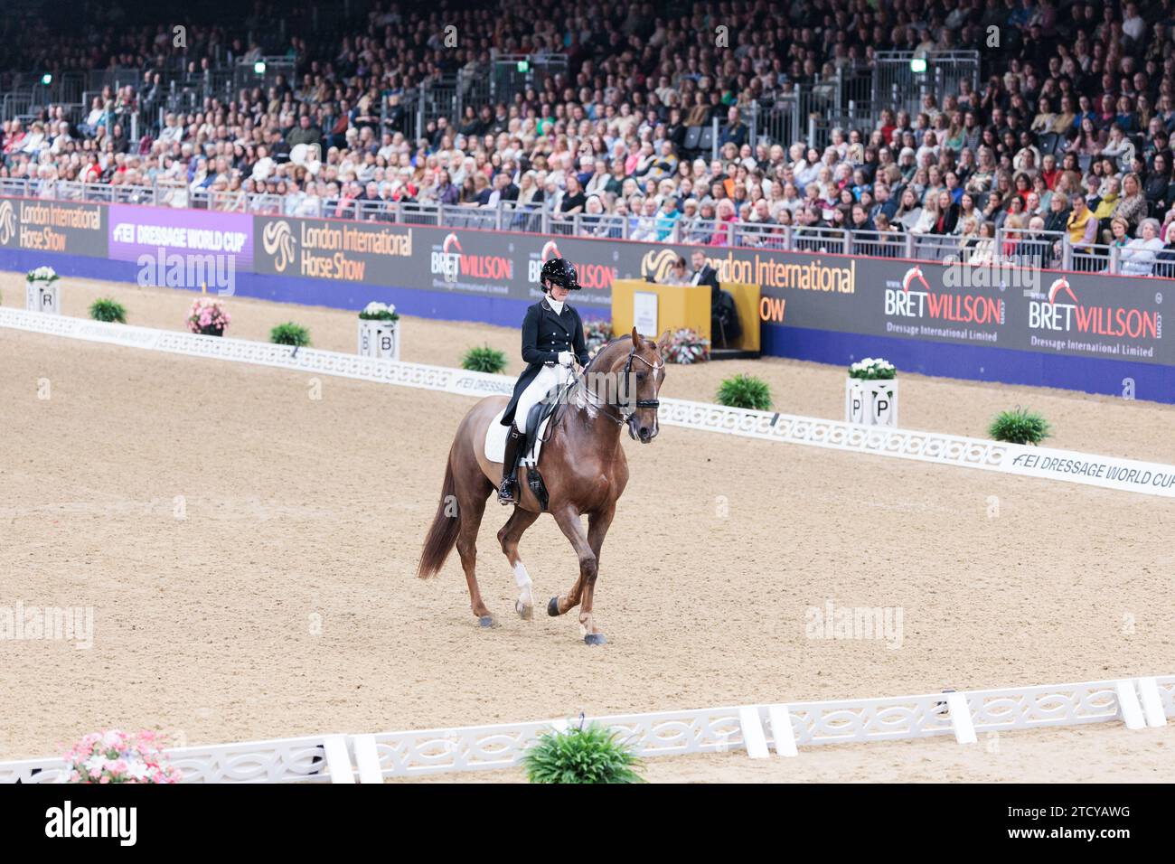 Devenda Dijkstra of Netherlands with Hero during the FEI Dressage World ...