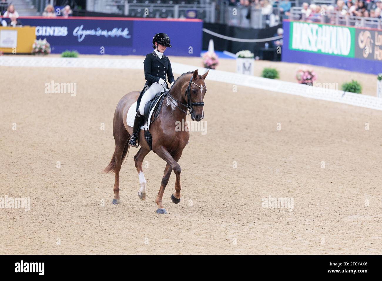 Devenda Dijkstra of Netherlands with Hero during the FEI Dressage World ...