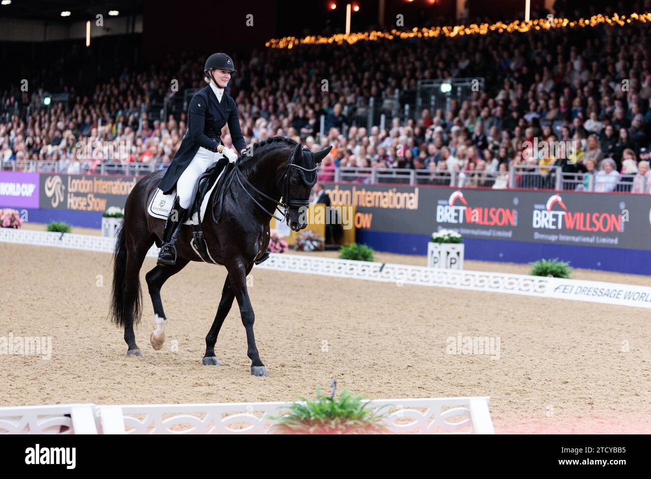 Denise Nekeman of Netherlands with Boston STH during the FEI Dressage ...