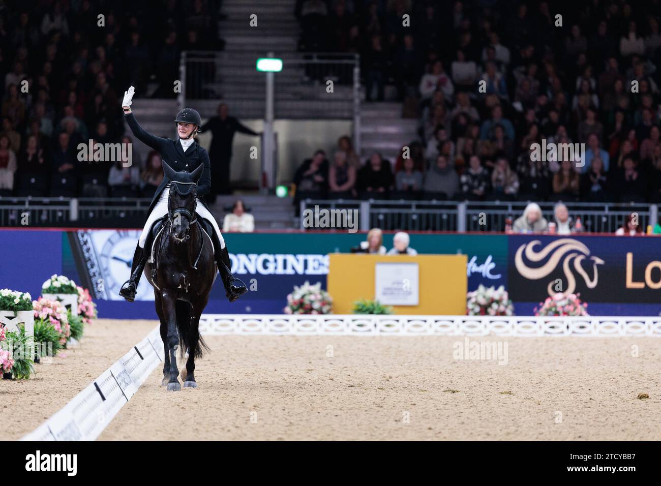 Denise Nekeman of Netherlands with Boston STH during the FEI Dressage ...