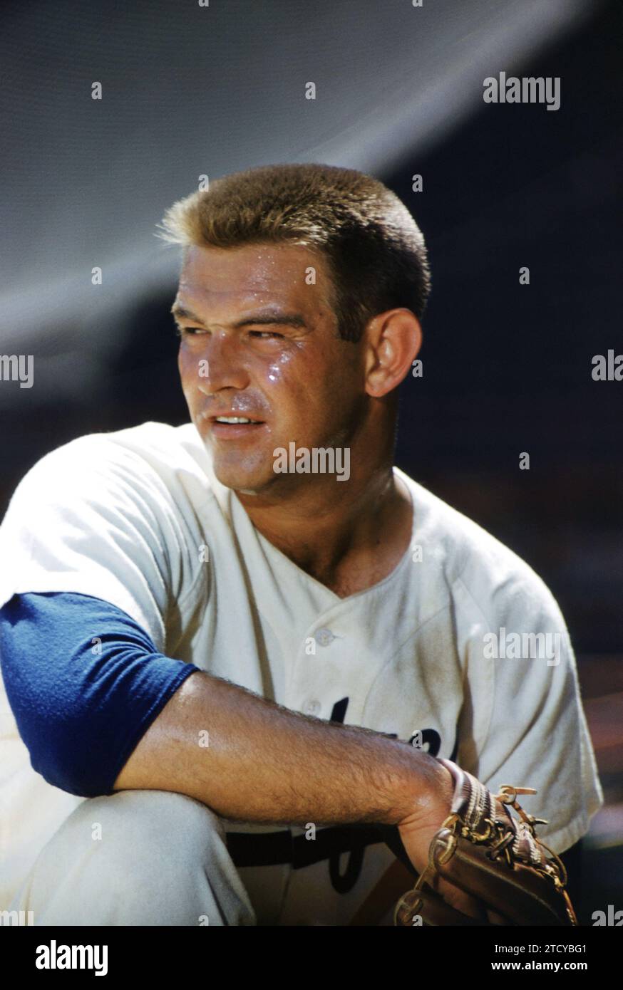 FL - MARCH, 1959: Clem Labine #41 of the Los Angeles Dodgers poses for ...