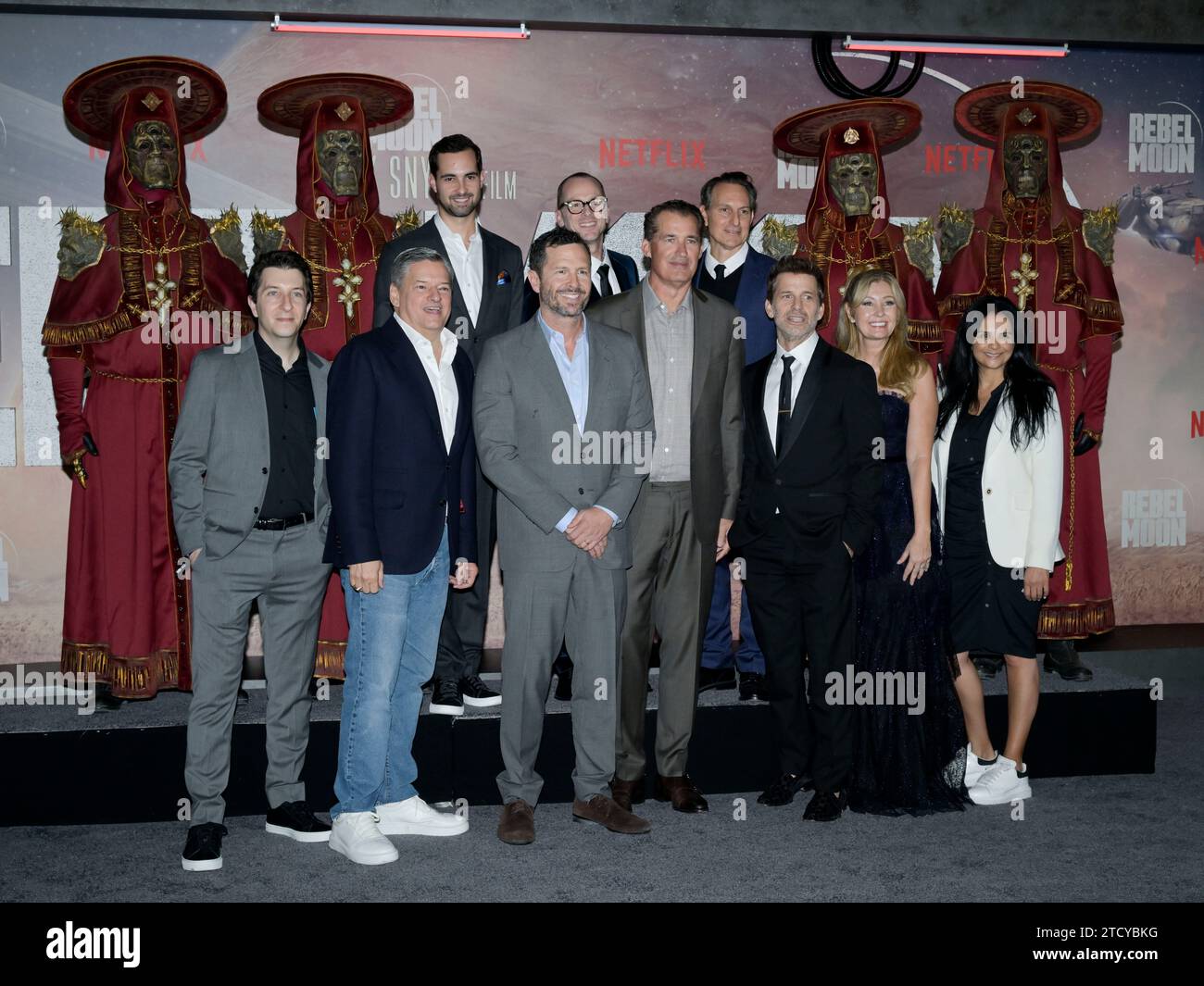 December 13, 2023, Hollywood, California, United States: (L-R) Andrew ...
