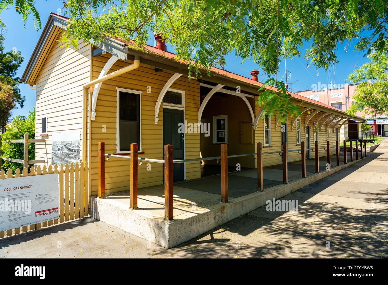 Kingaroy, QLD, Australia - Historical train station Stock Photo - Alamy