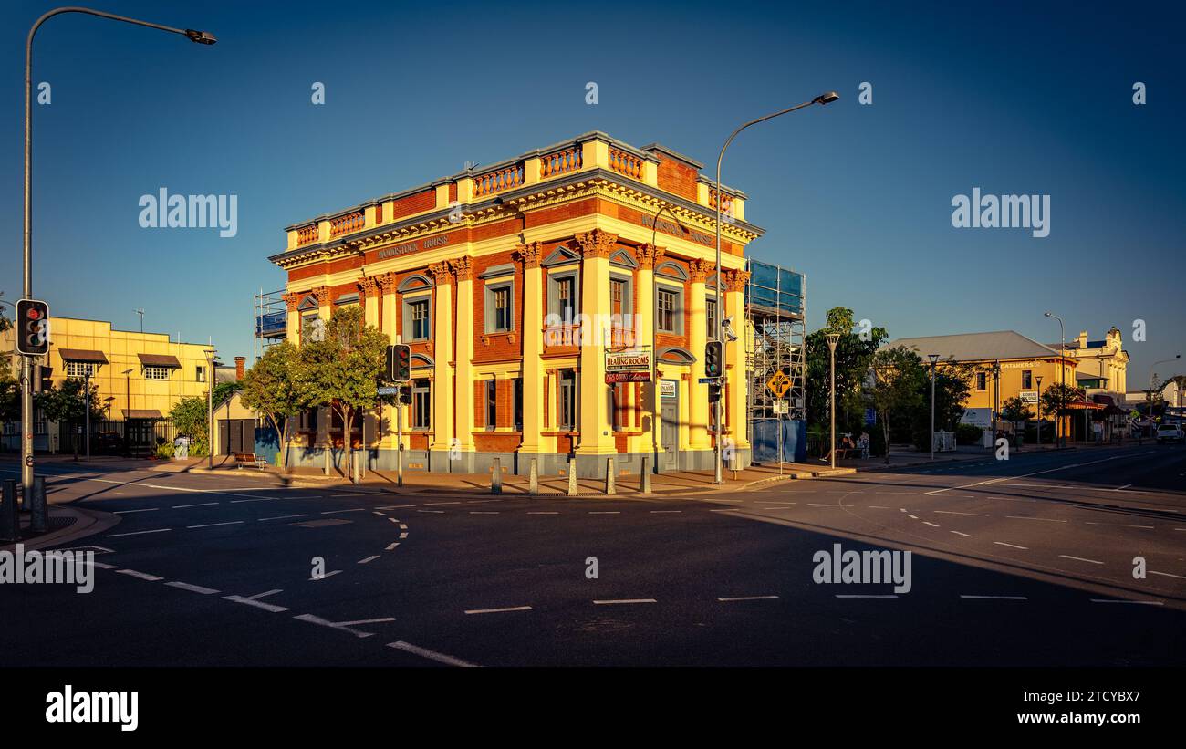 Maryborough, QLD, Australia - Historical buildings in town Stock Photo ...