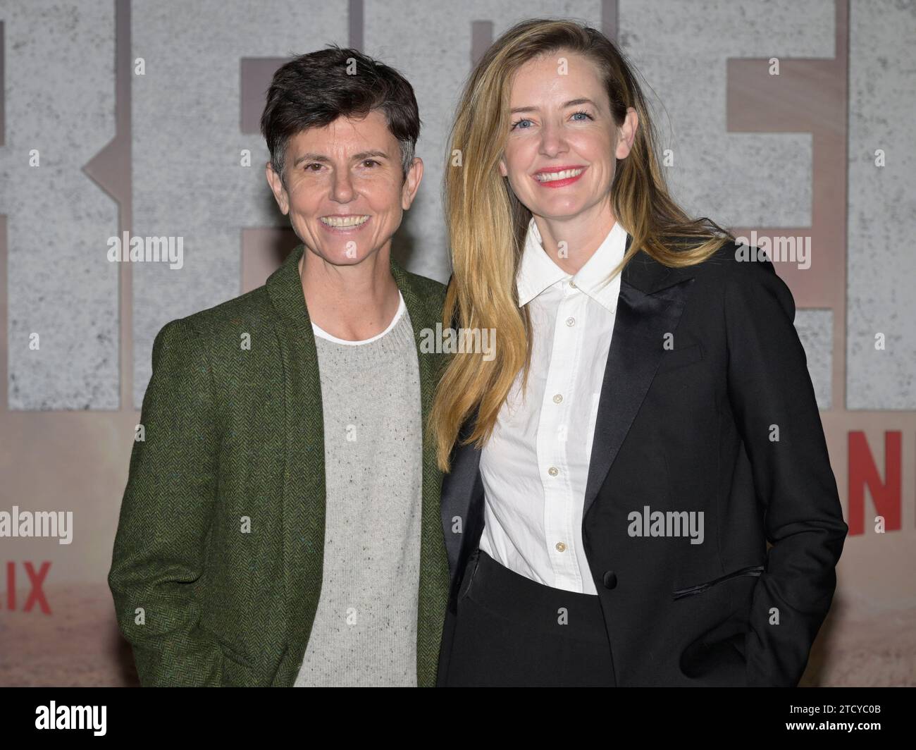 Hollywoood, California, USA. 13th Dec, 2023. Tig Notaro and Stephanie ...