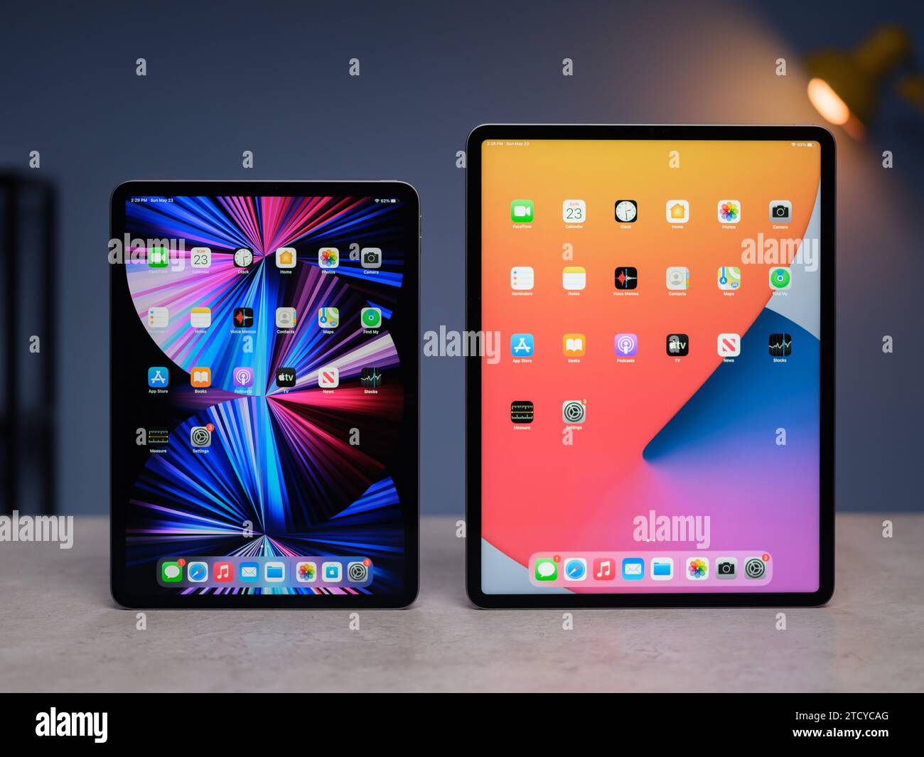 HCMC, VN - Dec 2023. Apple iPad Pro M1 Tablet for editorial use only ...