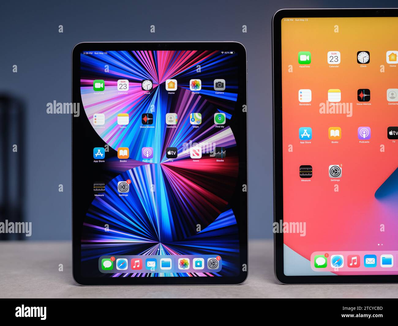 HCMC, VN - Dec 2023. Apple iPad Pro M1 Tablet for editorial use only ...