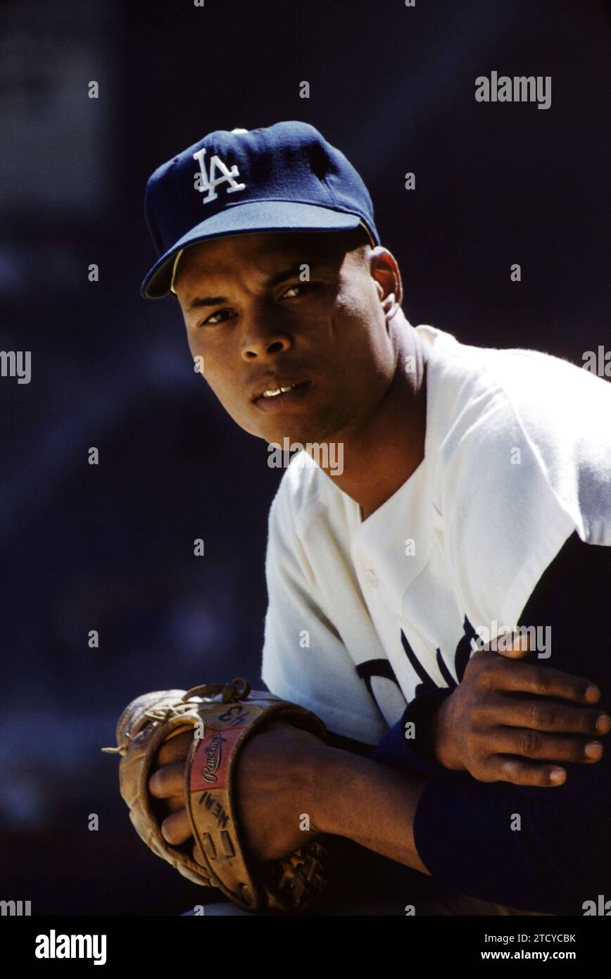 FL - MARCH, 1958: Charlie Neal #43 of the Los Angeles Dodgers poses for ...