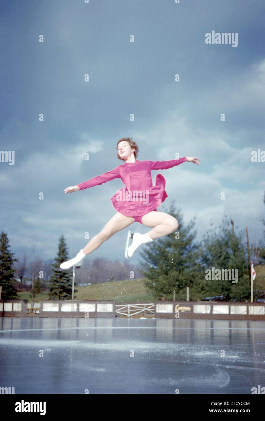 LIBERTY, NY - NOVEMBER 29: Figure skating champion Tenley Albright ...