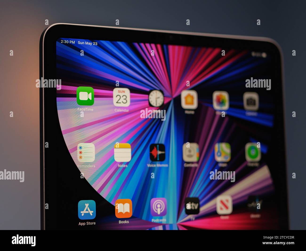 HCMC, VN - Dec 2023. Apple iPad Pro M1 Tablet for editorial use only ...