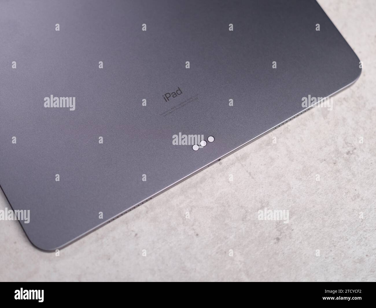 HCMC, VN - Dec 2023. Apple iPad Pro M1 Tablet for editorial use only ...