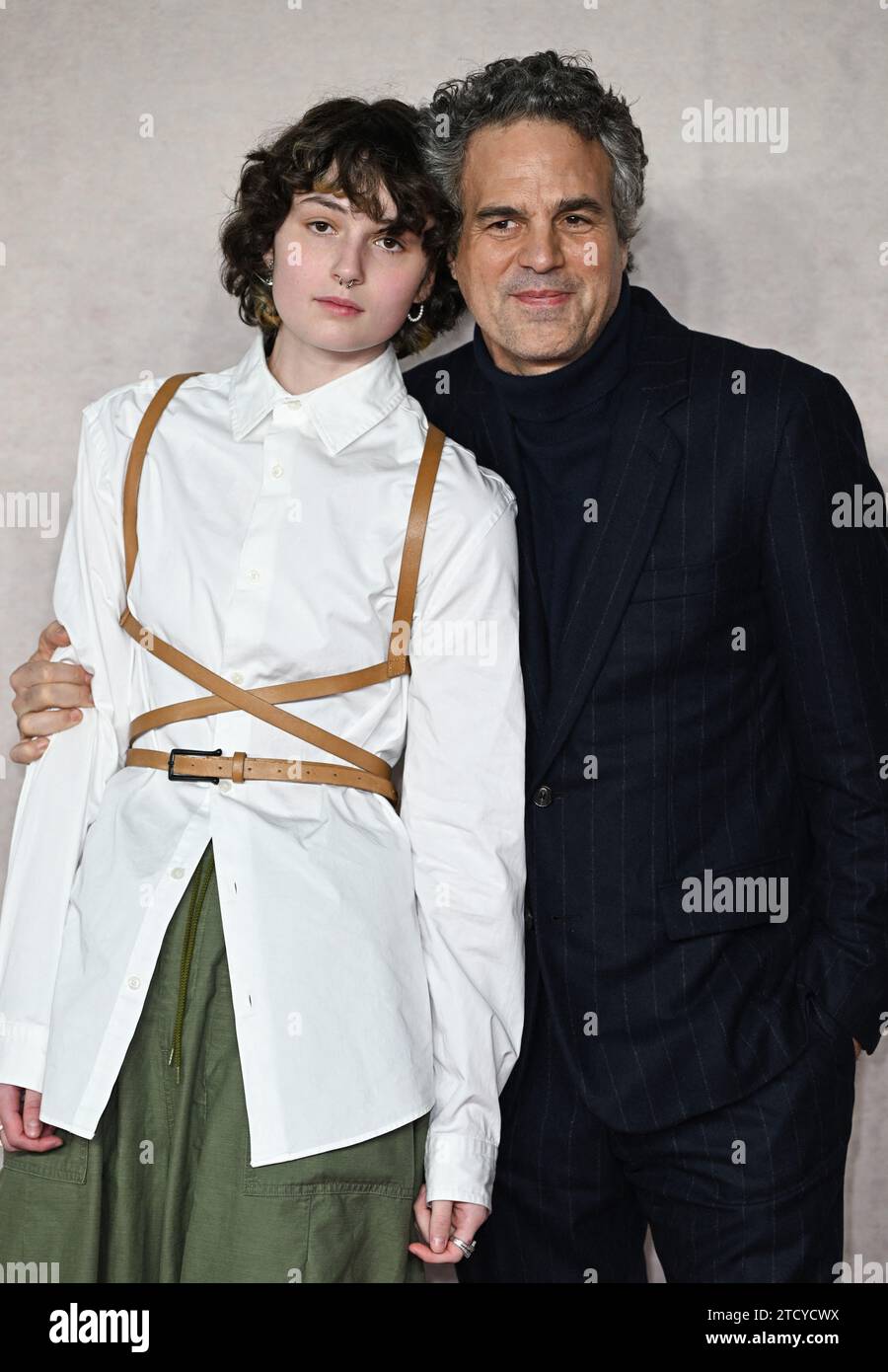 London, UK. 14th Dec, 2023. Bella Ruffalo and Mark Ruffalo at the Poor ...