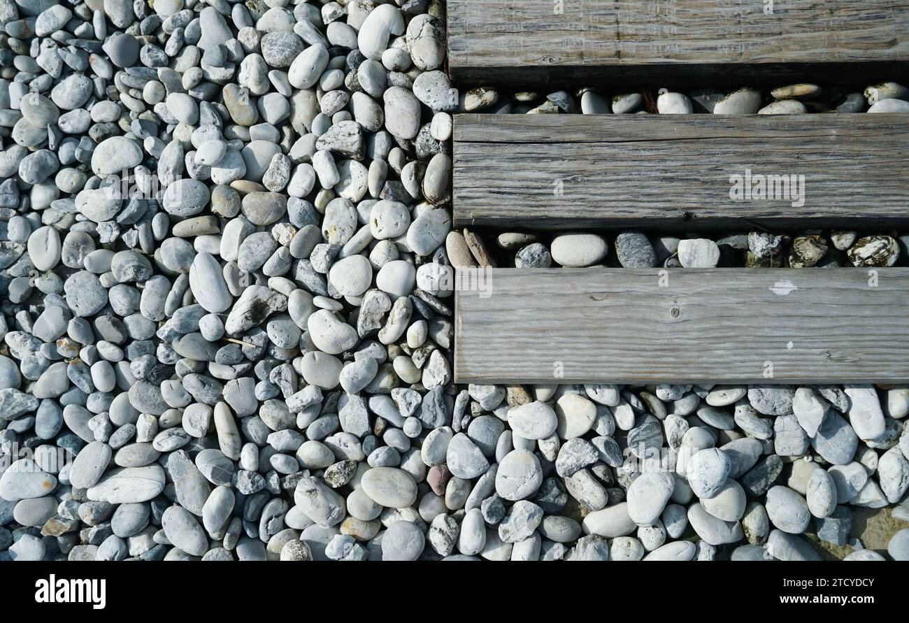 Small stones in various shades of gray.decorative pebbles.Decorative ...