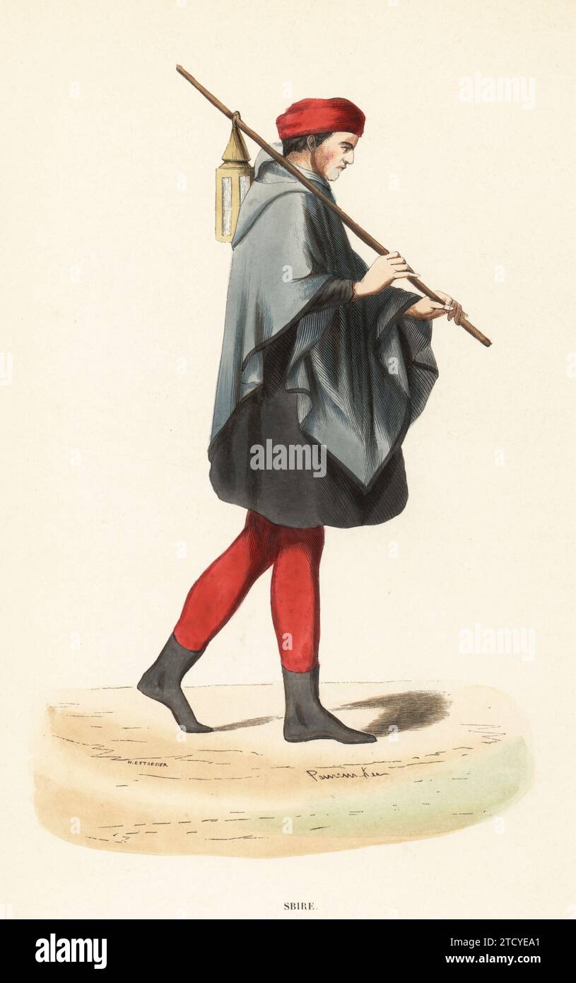 Medieval costume painting hi-res stock photography and images - Alamy