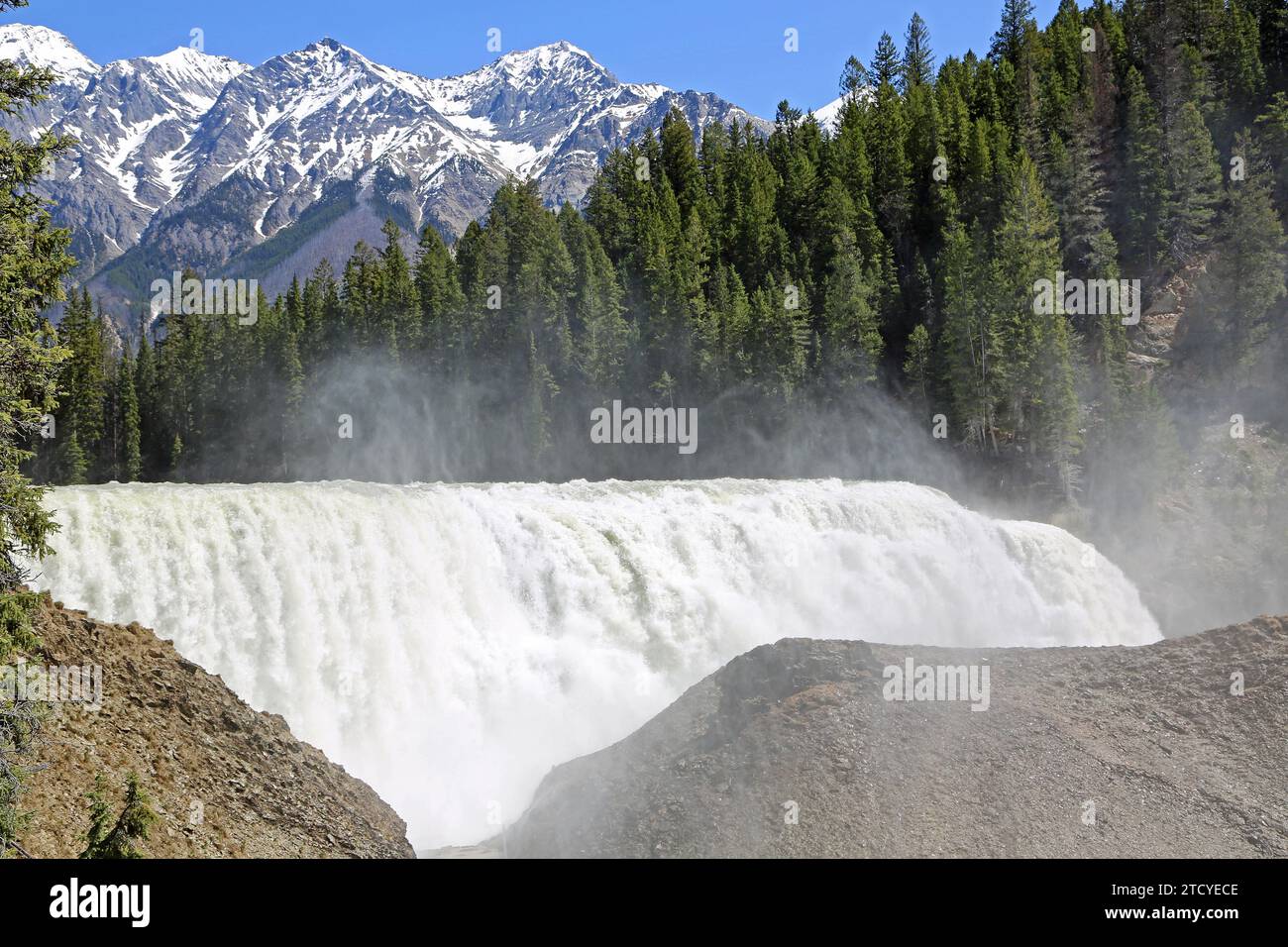 Wapta Falls - Yoho NP, Canada Stock Photo - Alamy