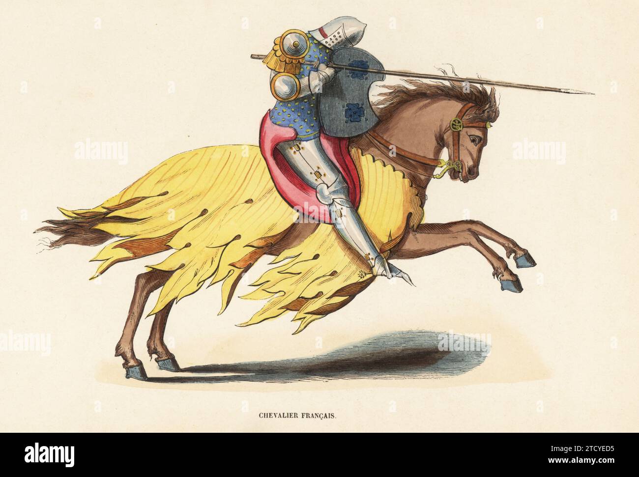 Medieval knight 14th century hi-res stock photography and images - Alamy