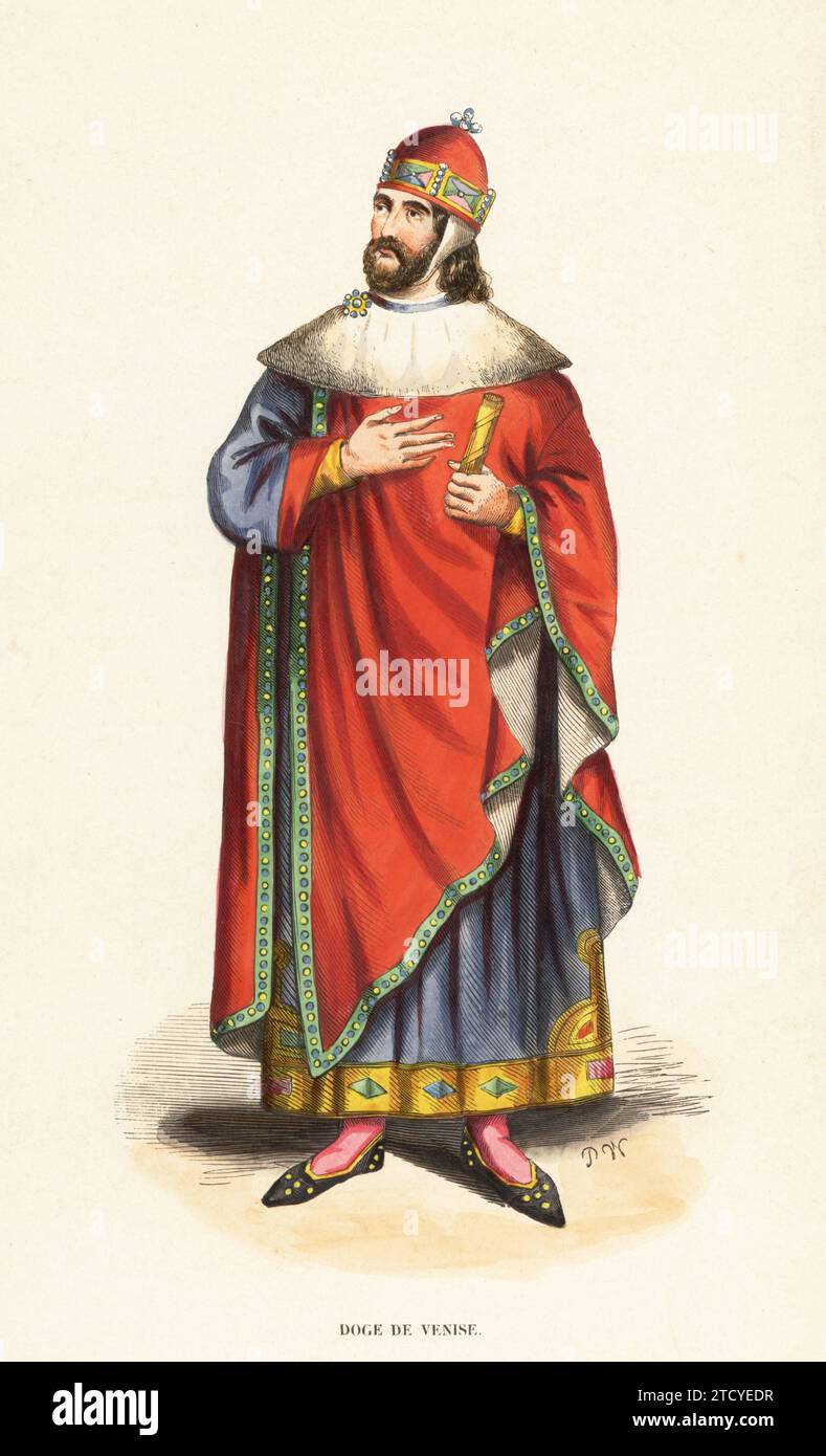 Ermine robe hi-res stock photography and images - Alamy