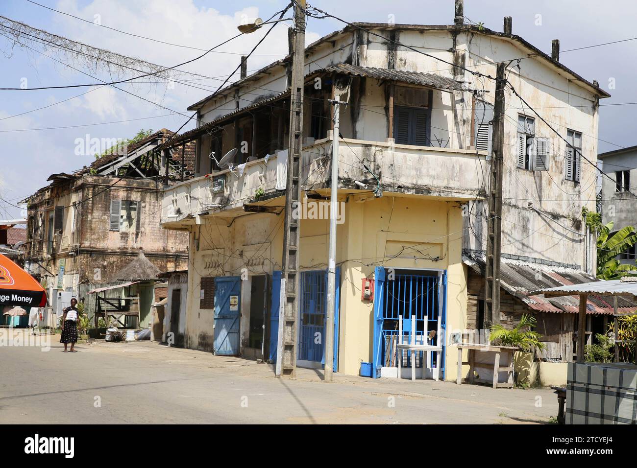 Grand Bassam. 15th Dec, 2023. This photo taken on Dec. 12, 2023 shows a ...