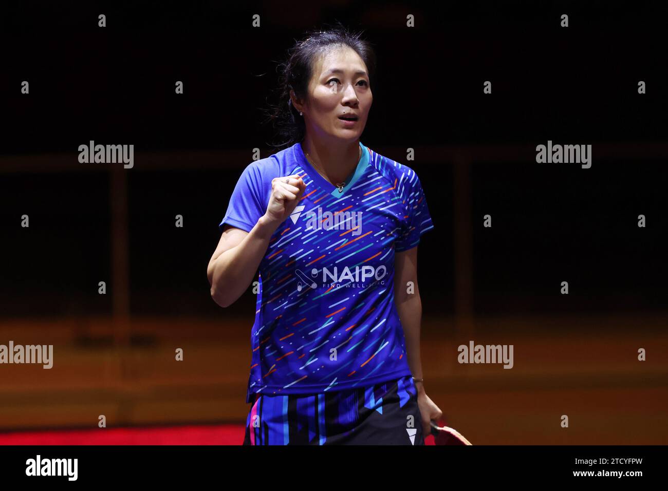 Nagoya Kinjo-Futo Arena, Aichi, Japan. 15th Dec, 2023. Ying HAN (GER ...