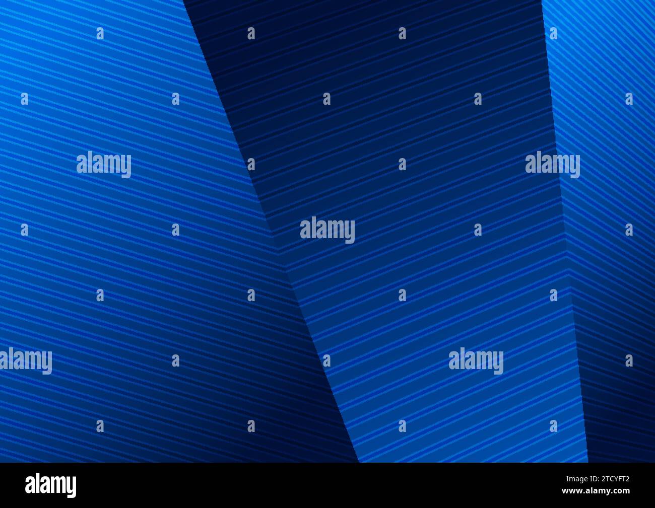 Blue curved refracted geometric lines tech abstract background. Vector design Stock Vector Image ...