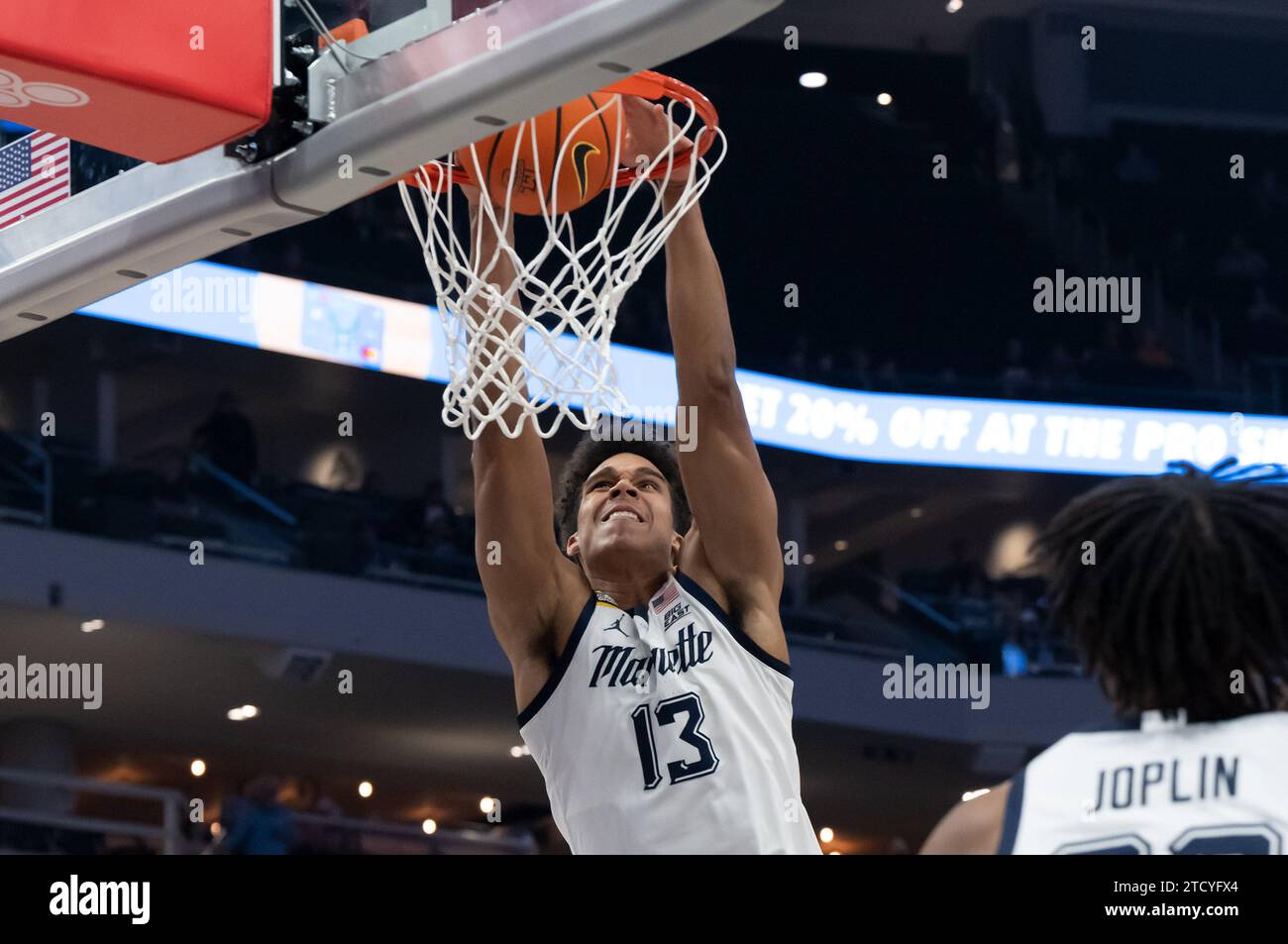 December 14, 2023: Marquette Golden Eagles forward Oso Ighodaro (13 ...