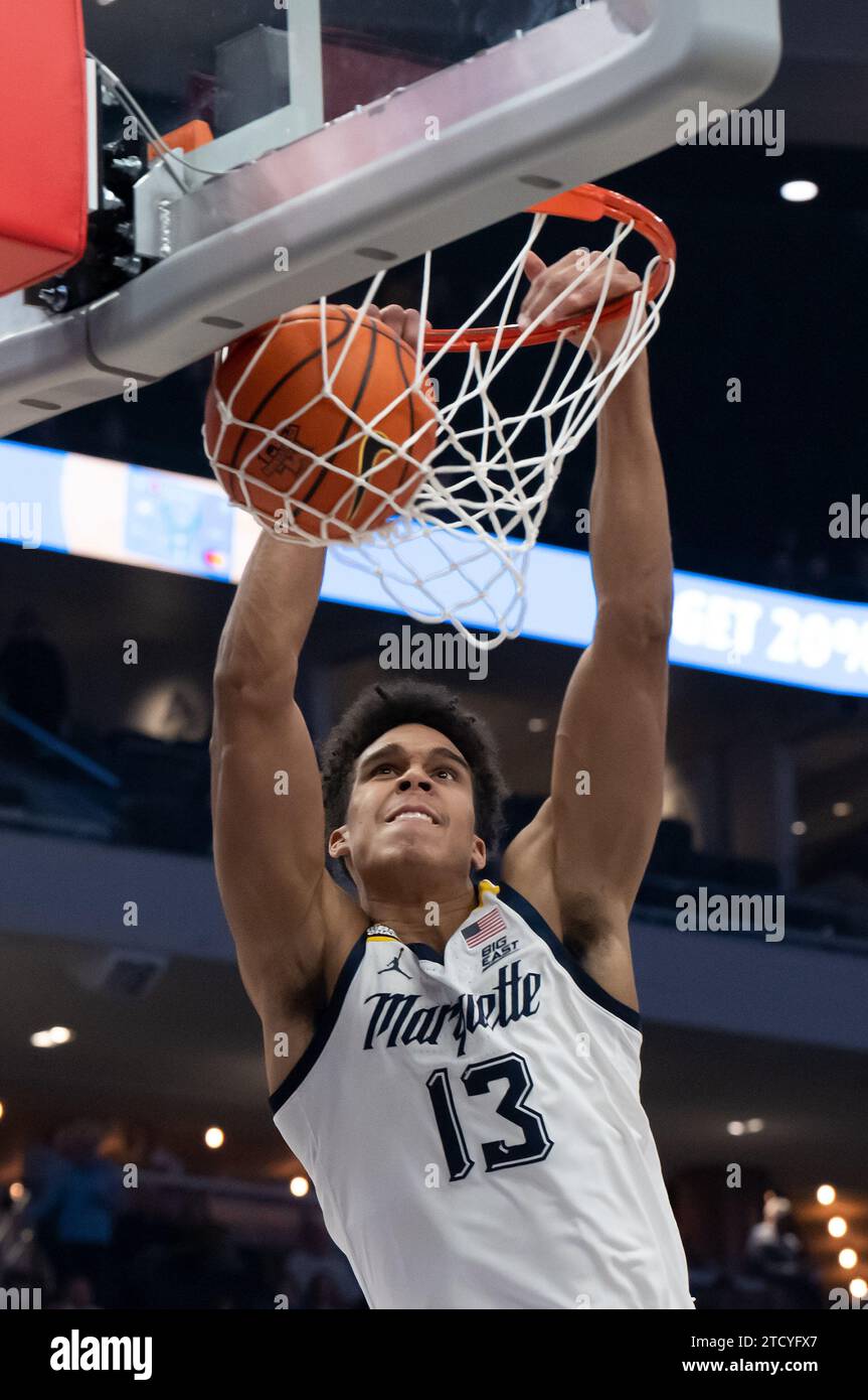 December 14, 2023: Marquette Golden Eagles forward Oso Ighodaro (13 ...