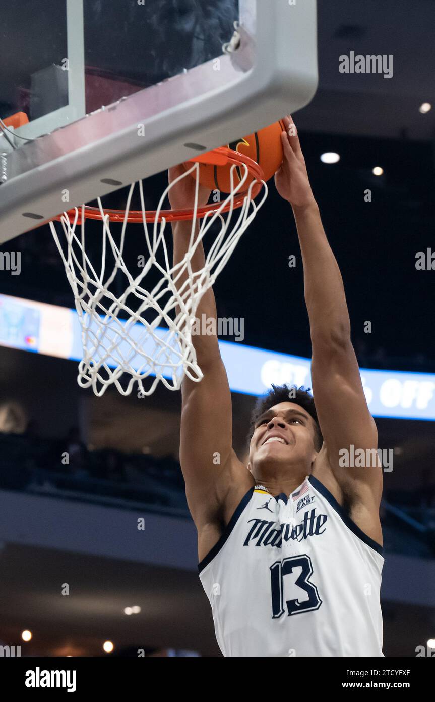 December 14, 2023: Marquette Golden Eagles forward Oso Ighodaro (13 ...
