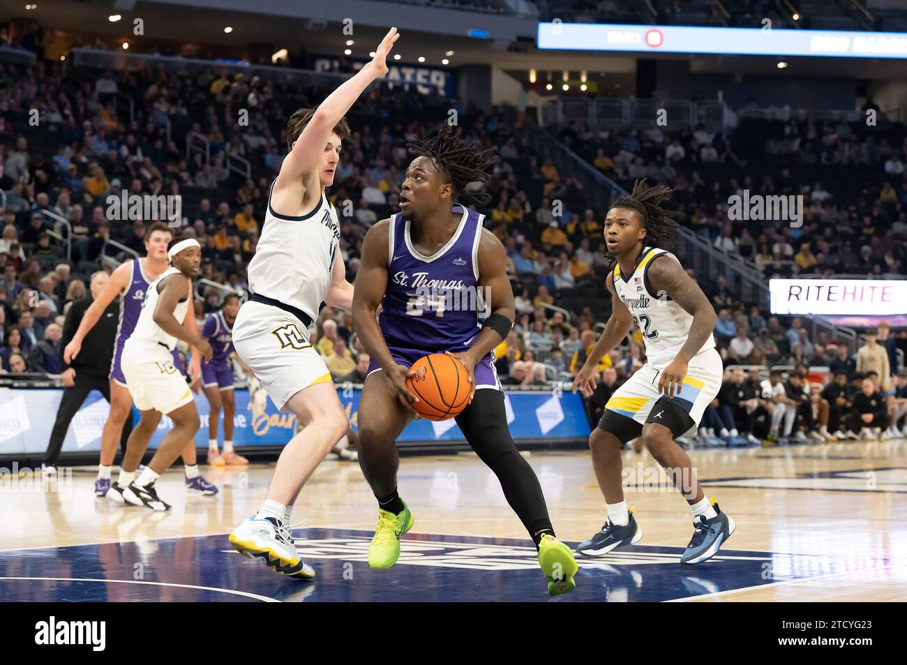 December 14, 2023: St. Thomas - Minnesota Tommies guard Raheem Anthony ...