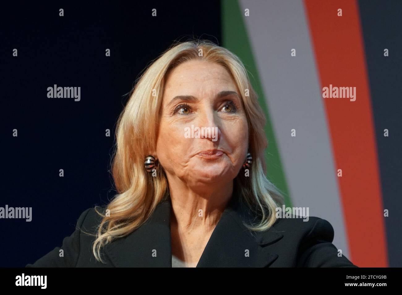 Castel Sant'Angelo, Rome, Italy, December 14, 2023, Elisabetta Fabri ...