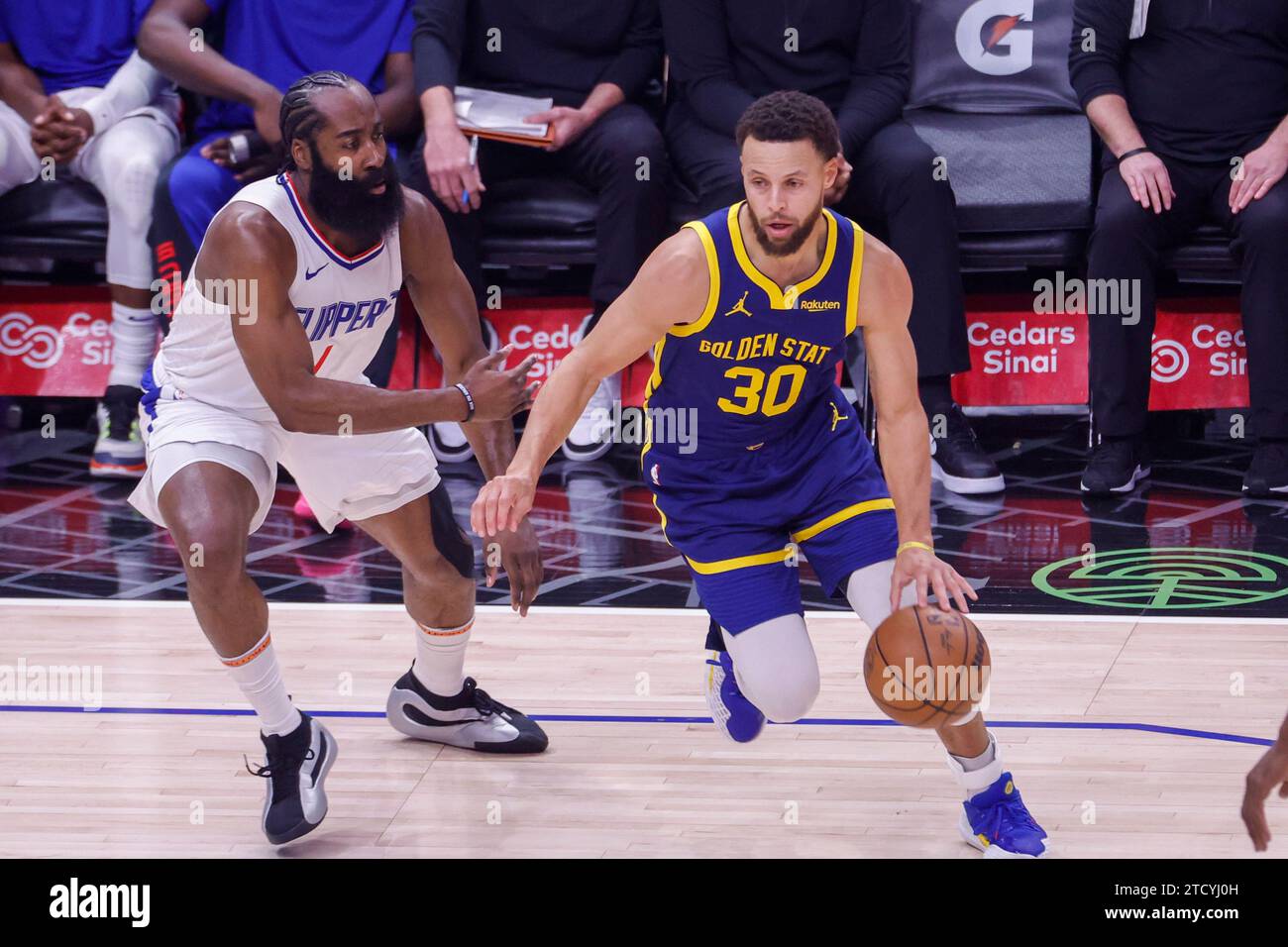 Los Angeles, California, USA. 14th Dec, 2023. Golden State Warriors ...