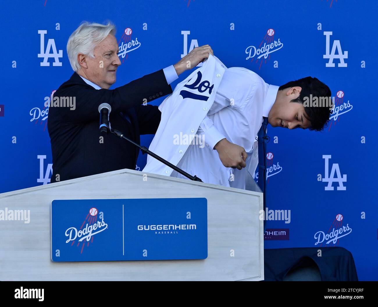 Los Angeles, United States. 14th Dec, 2023. Mark Walter, Dodgers owner ...