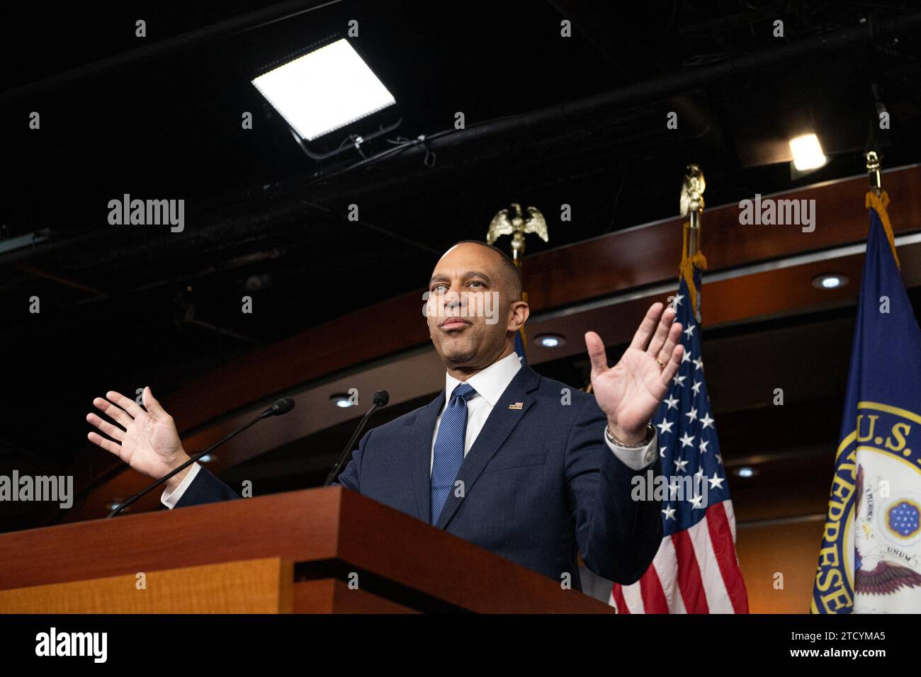 United States House Minority Leader Hakeem Jeffries (Democrat of New ...