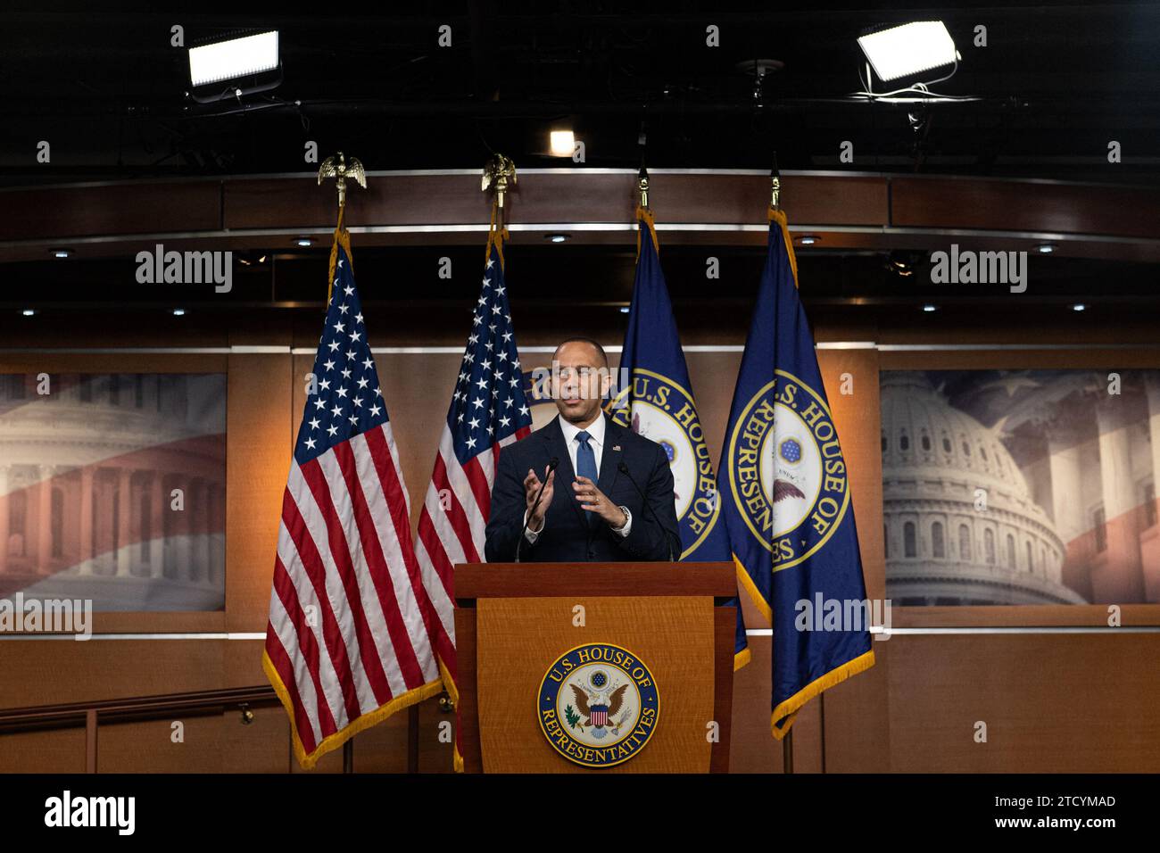 United States House Minority Leader Hakeem Jeffries (Democrat of New ...