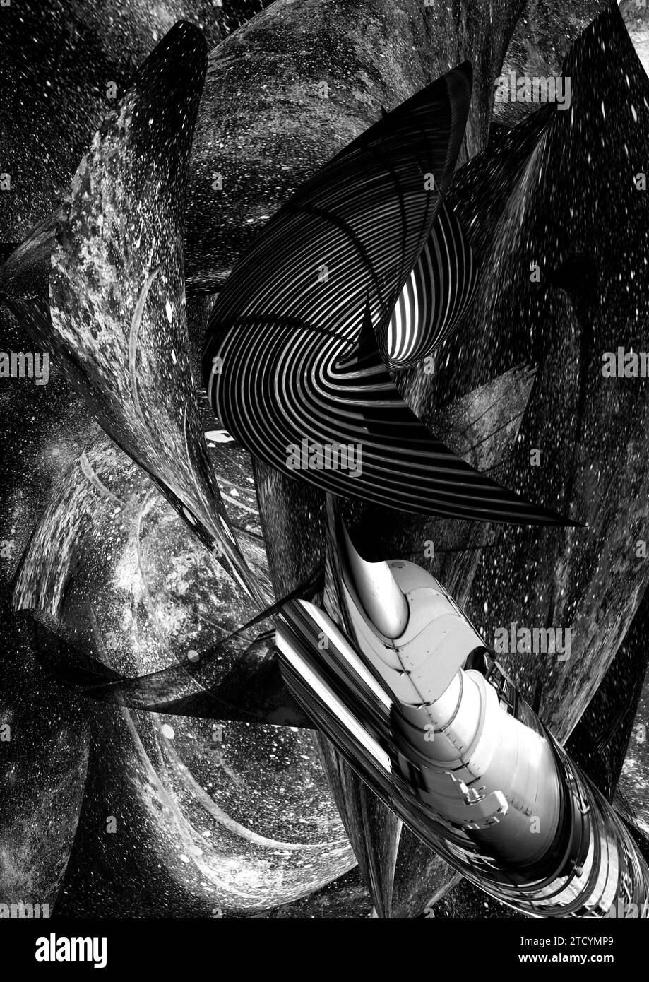 Big bang theory universe Black and White Stock Photos & Images - Alamy