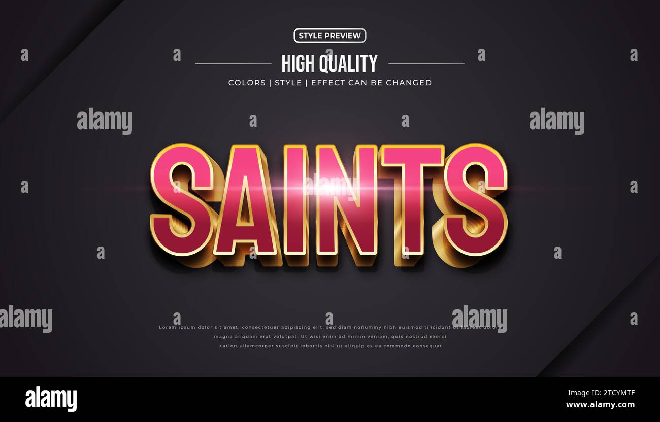 Emboss text effect Stock Vector Images - Alamy