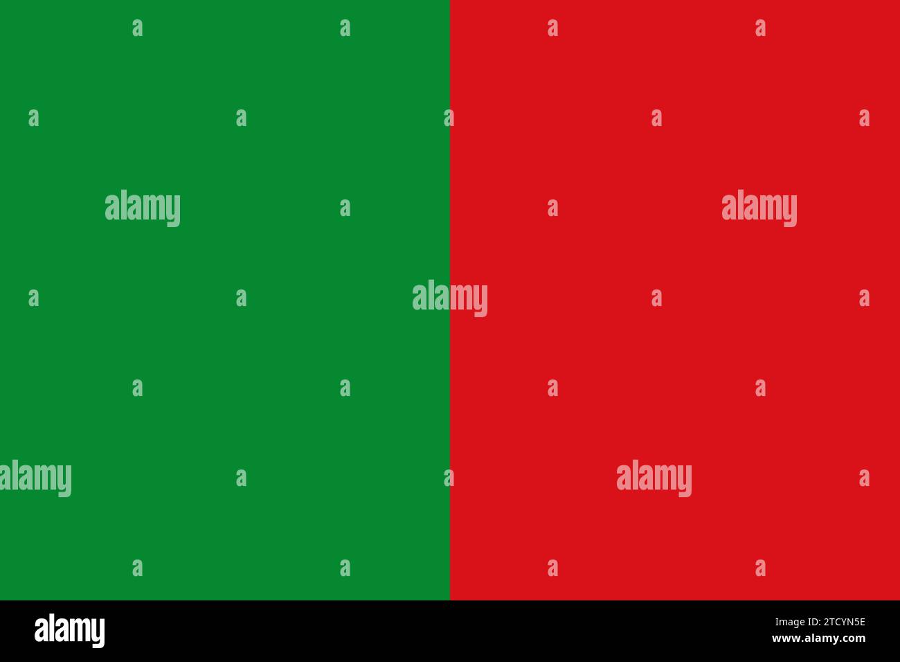 Flag of the city and municipality of Fosses-la-Ville Stock Photo - Alamy