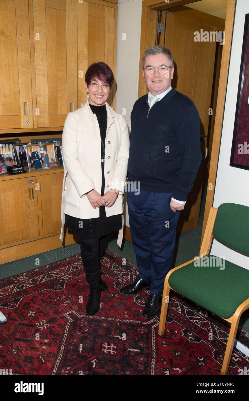 Dr Anna Kennedy OBE, Sir Robert Buckland, The team from AKO at ...